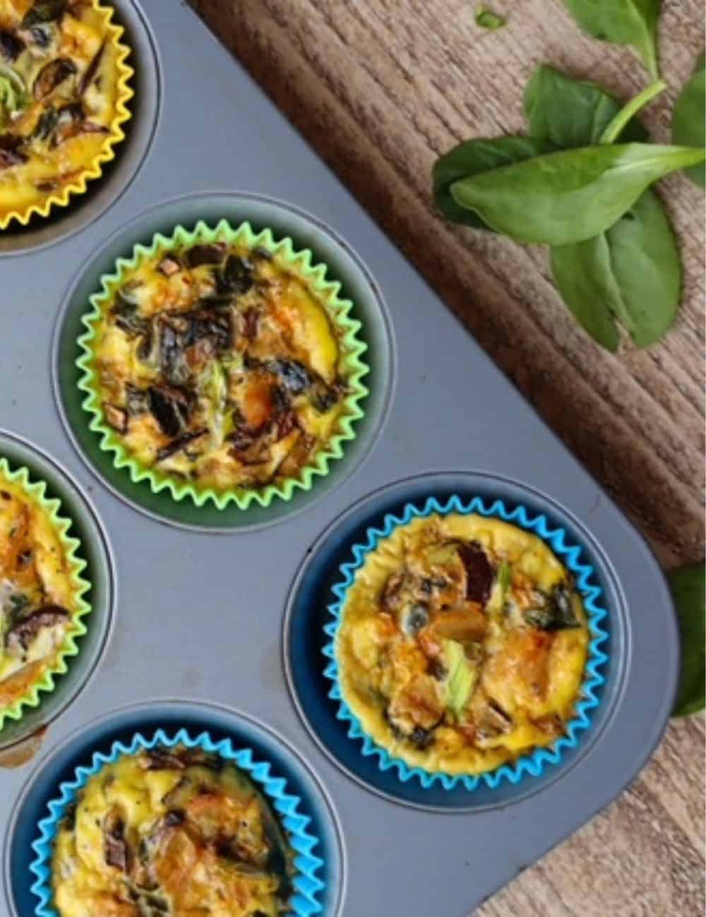 Gluten free Egg muffins - Golden Grace Kitchen