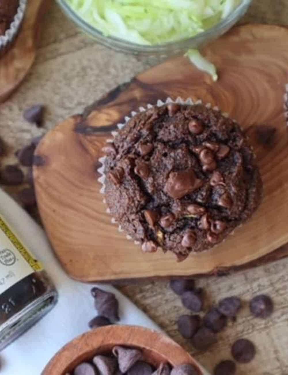 Grain free zucchini muffins - Golden Grace Kitchen