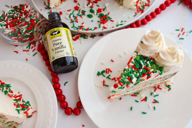 Gluten-Free Almond Vanilla Cake - Golden Grace Kitchen