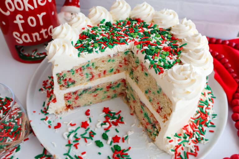 Gluten-Free Almond Vanilla Cake - Golden Grace Kitchen