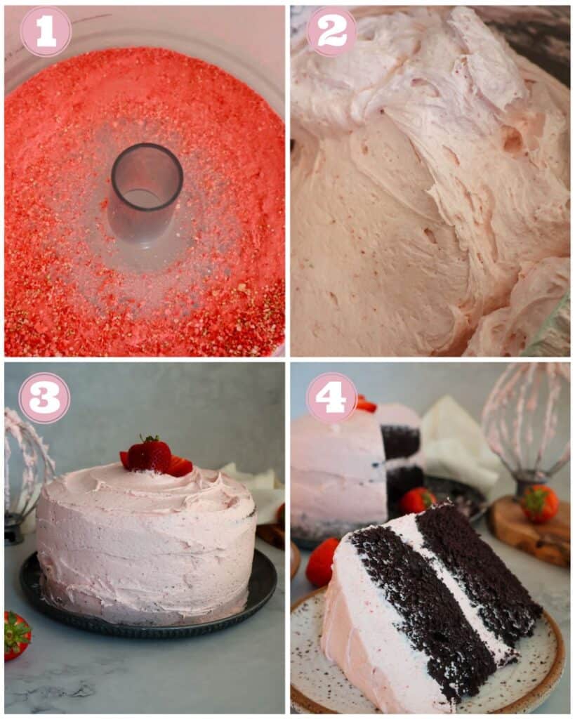 Dairy Gluten Free Cake With Strawberries - Golden Grace Kitchen