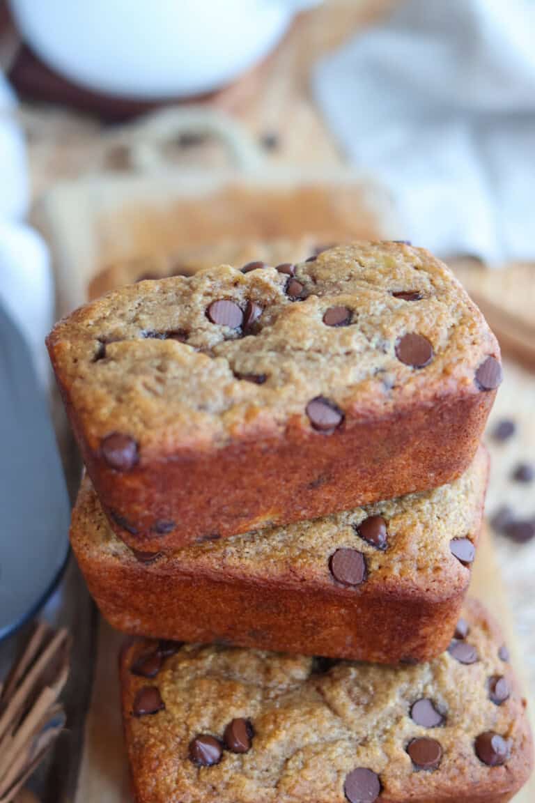 Protein Banana. Bread - Golden Grace Kitchen