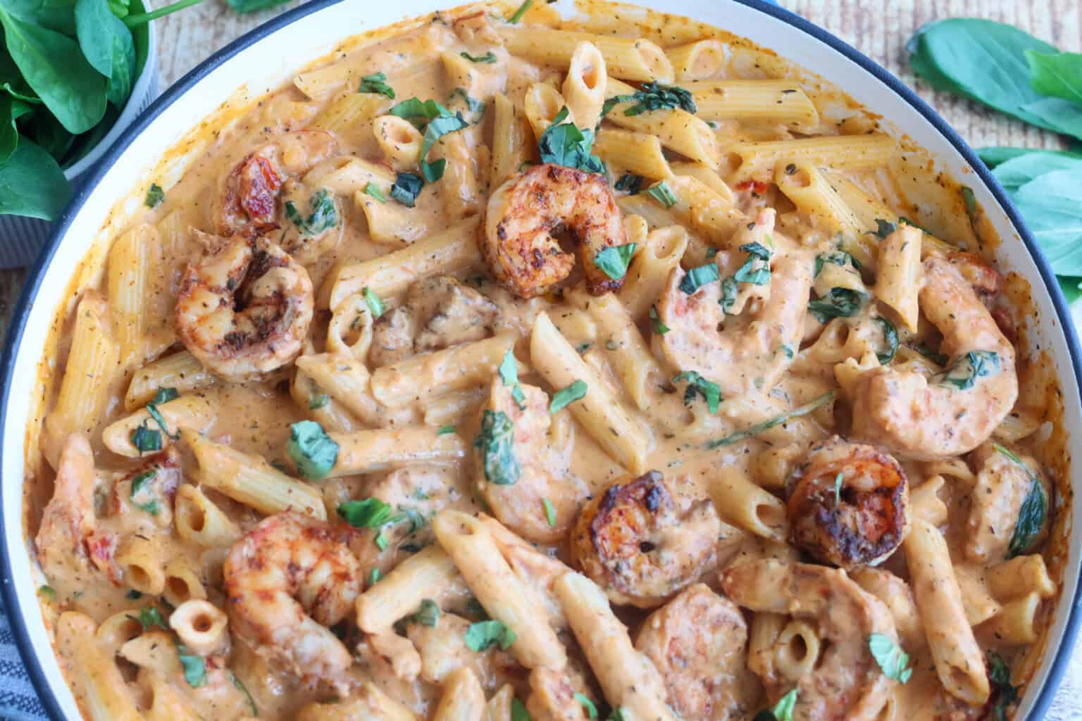 Marry Me Shrimp Pasta - Golden Grace Kitchen