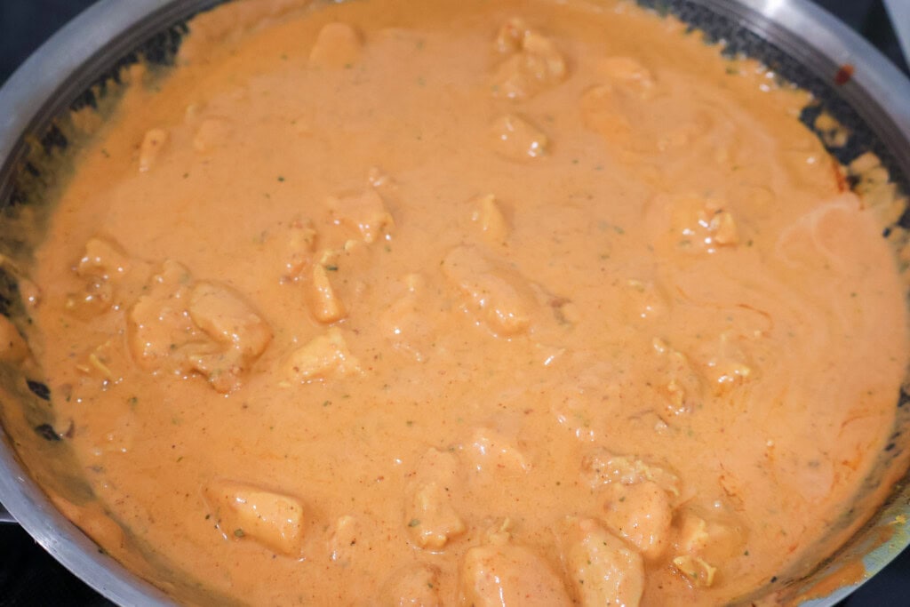Butter Chicken Pasta - Golden Grace Kitchen