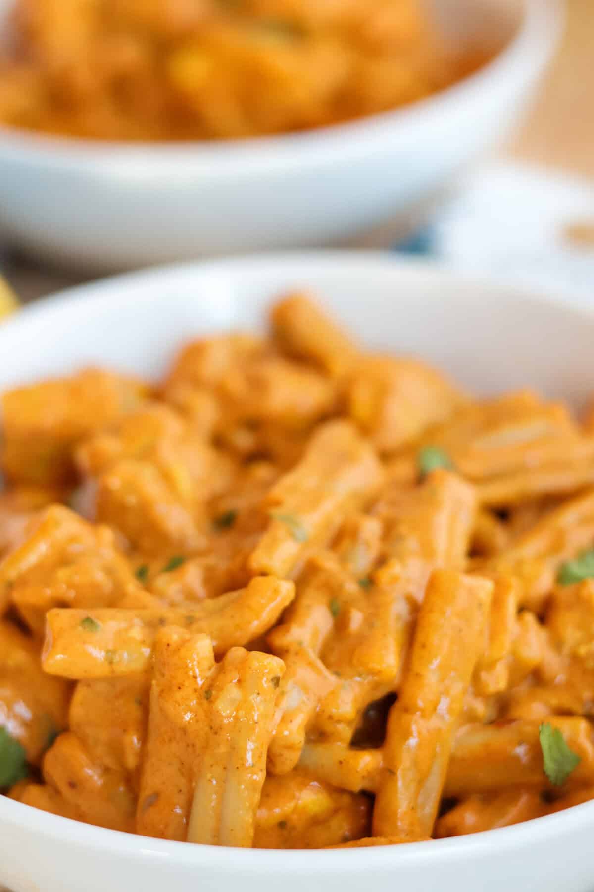 Butter Chicken Pasta - Golden Grace Kitchen