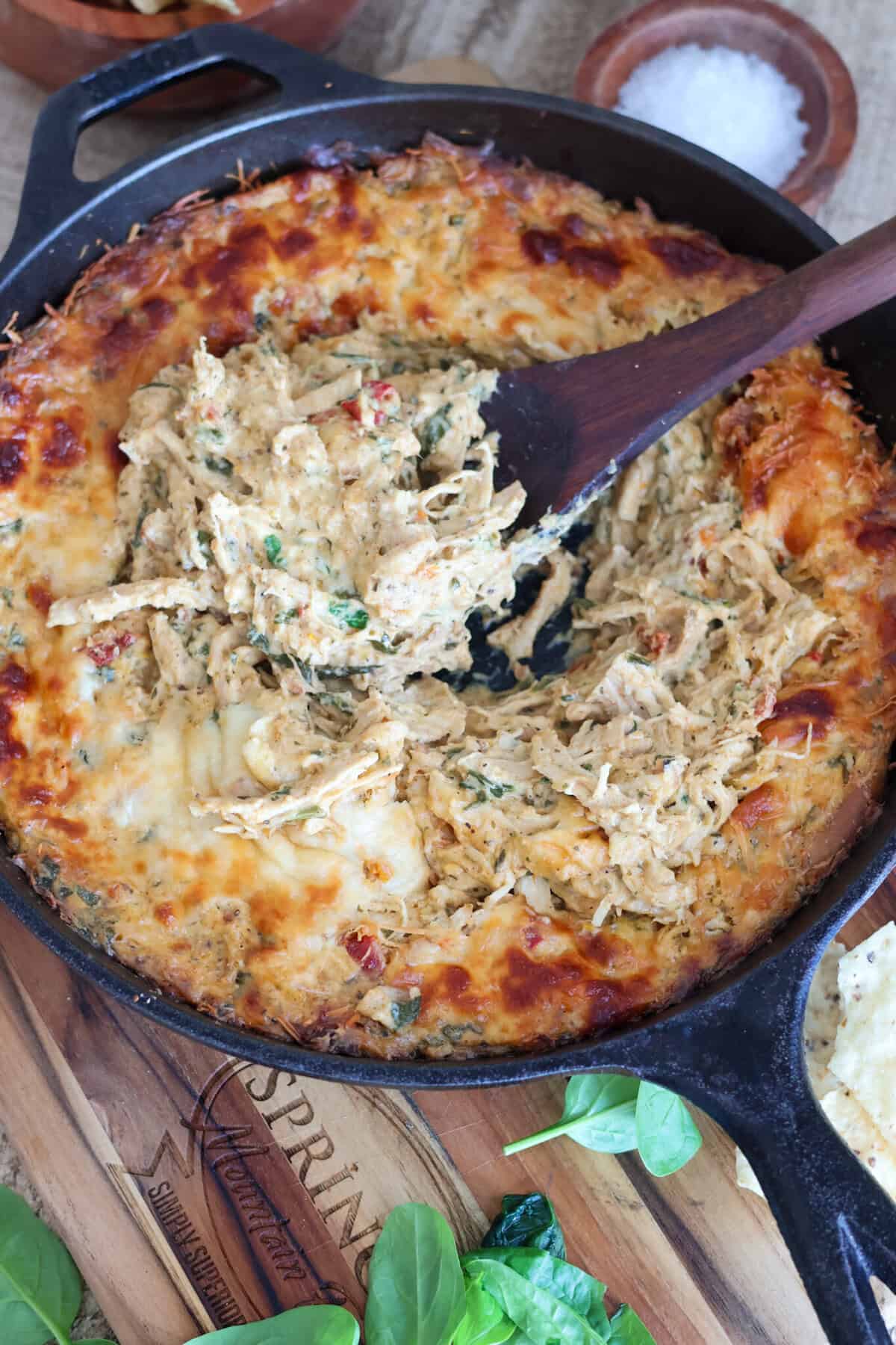 Marry Me Chicken Dip - Golden Grace Kitchen