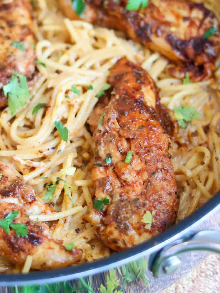 Creamy Chicken Pasta - Golden Grace Kitchen